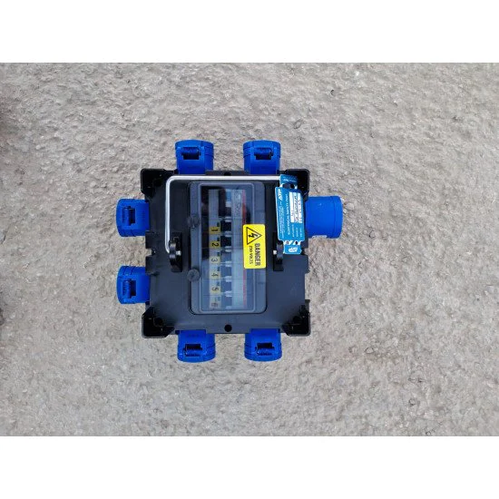 IMST 32-101P (Input 32A 1P+N+E 400V Panel Inlet and Output 6 x 16A 1P+N ...