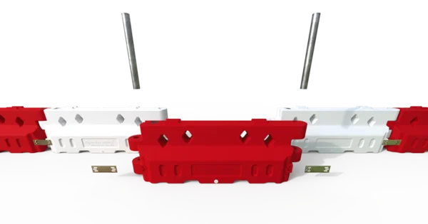 Defender 50 Crash Tested Barrier Hire UK | 50mph Safety Barrier