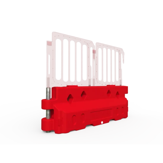 Defender 50 Crash Tested Barrier Hire UK | 50mph Safety Barrier