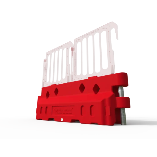 Defender 50 Crash Tested Barrier Hire UK | 50mph Safety Barrier