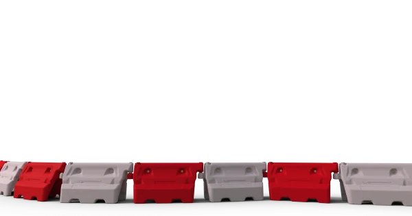 HOG600 Water-Filled Safety Barrier Hire & Sales UK | AJP Hire & Sales