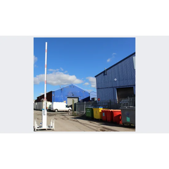 Portable Automatic Rising Arm Barrier Hire UK | AJP Hire & Sales