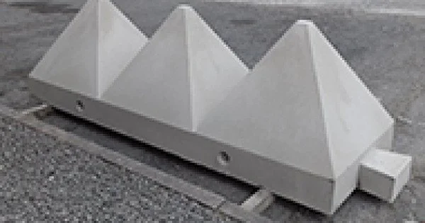 Pyramid Vehicle Restraint Barrier Hire | Nationwide Service